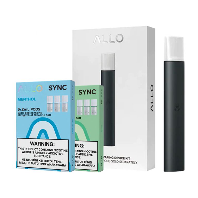 Allo Sync Starter Kit (Device + 2 Packs Pods) | VapePenZone