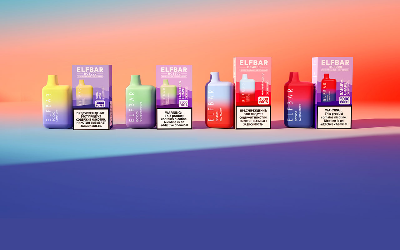 Elf Bar BC3000 Puffs (Rechargeable) | VapePenZone
