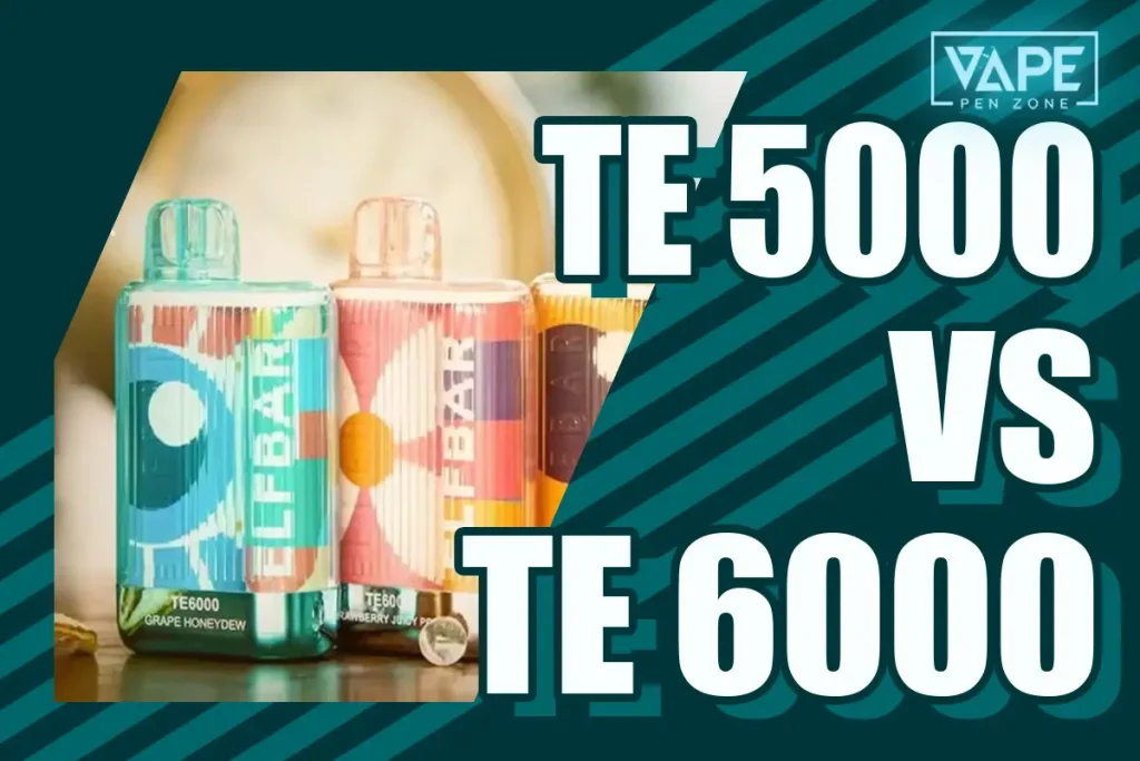 ElfBar TE5000 VS ElfBar TE6000: Head-To-Head Showdown