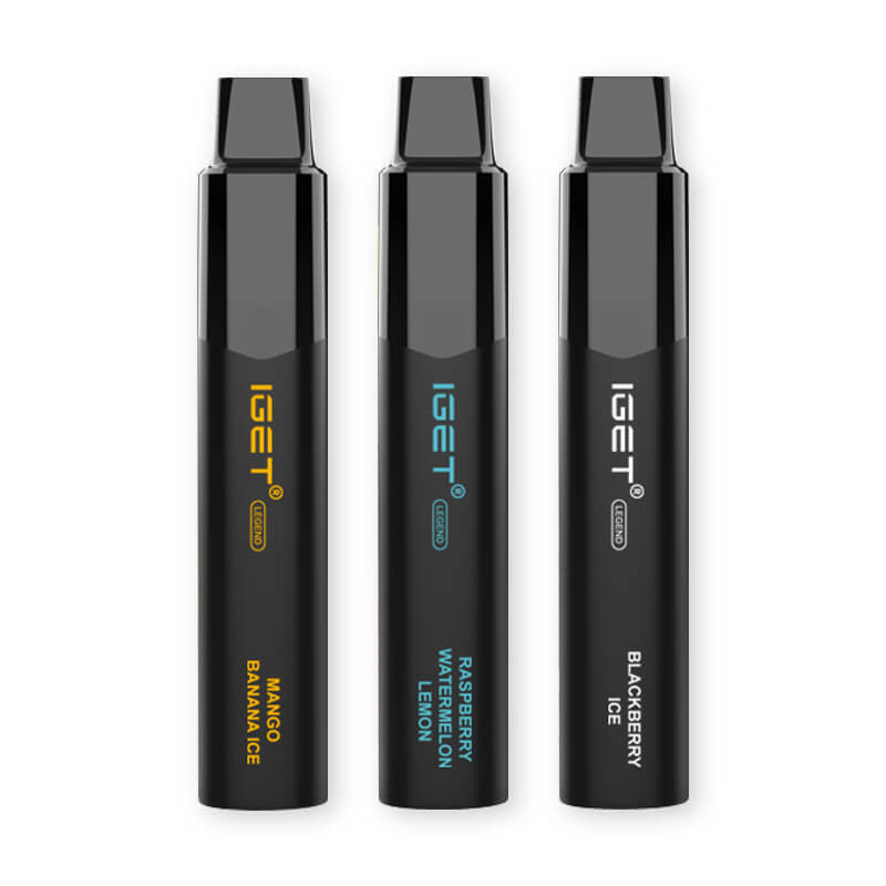 IGET Legend Bundle (3PCS) | VapePenZone Disposable Vape Pen Online Store